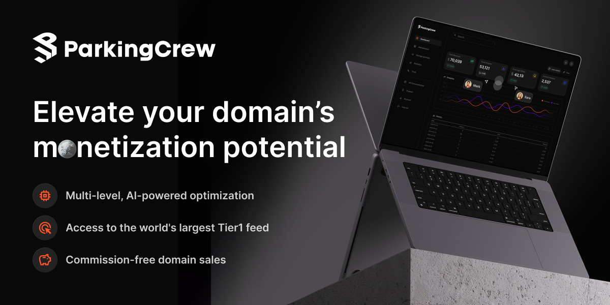 Maximize Domain Monetization with Scalable Platform | website-parking-crew